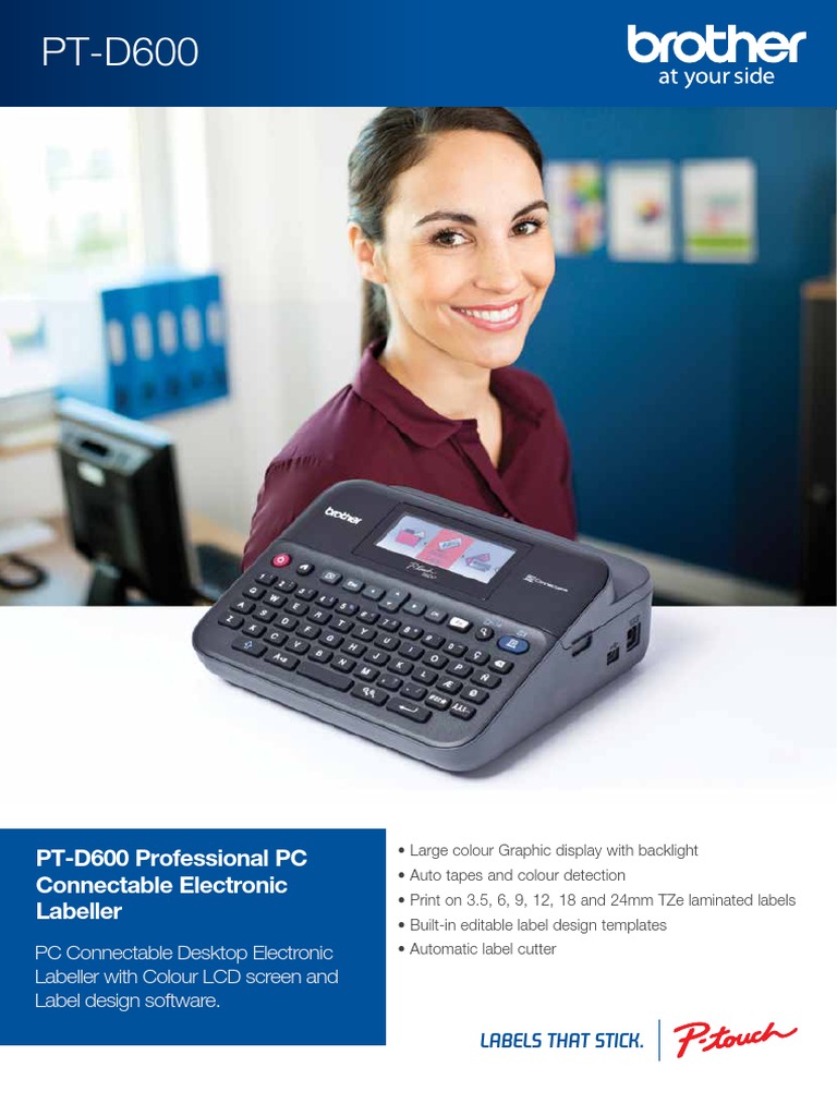 PT-D600 Brochure | PDF