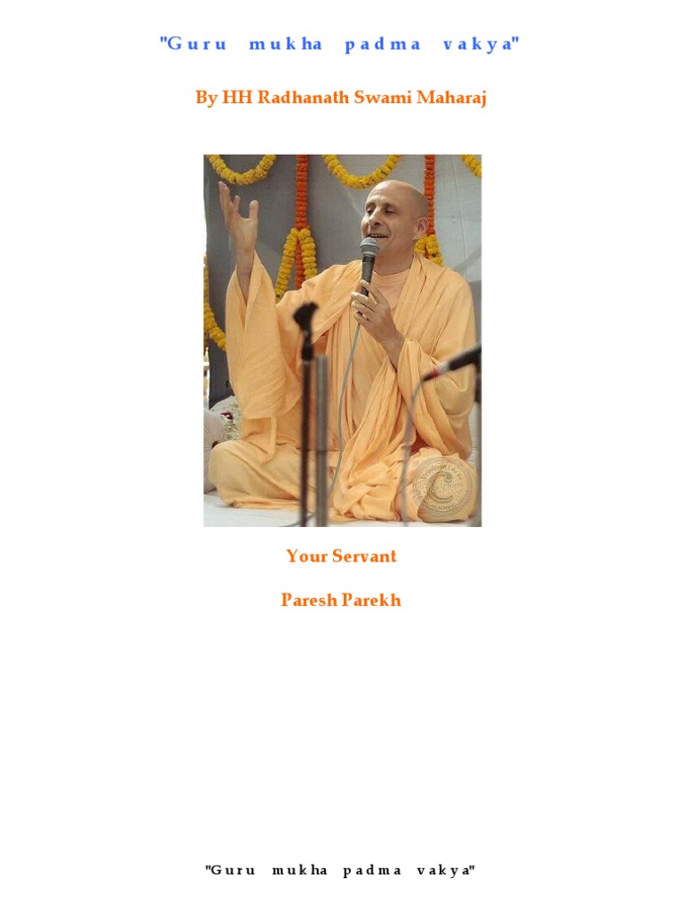 HH Radhanath Swami Maharaj Quotes | PDF | Sita | Rama