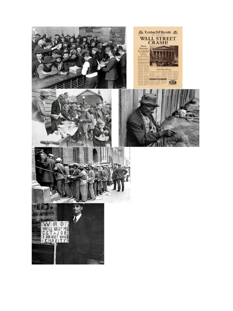 Collage de La Gran Depresion | PDF