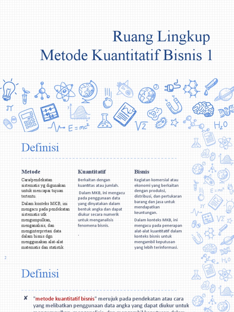 TM 1. Ruang Lingkup MKB 1 | PDF