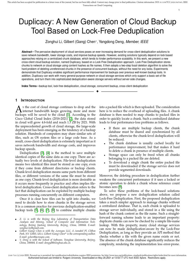 Li 2020 | Download Free PDF | Backup | Computer File