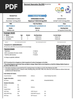 1st AC Ticket | PDF | Identity Document
