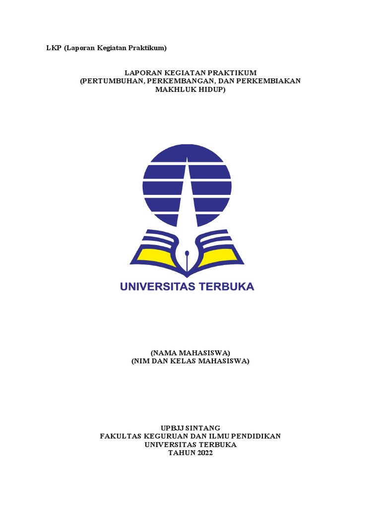 Template LKP 2 (Pertumbuhan, Perkembangan, Dan Perkembangbiakan) | PDF