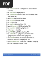 Paediatric Dosing | PDF | Antibiotics | Medical Specialties