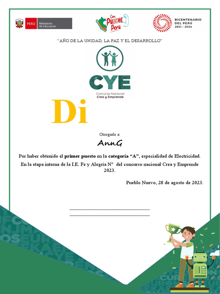Diploma Cye | PDF