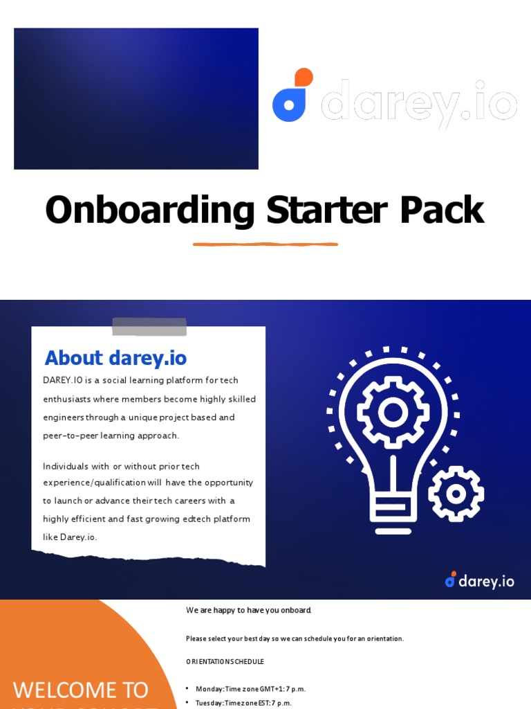 Onboarding Starter Pack | PDF | Virtualization | Cloud Computing
