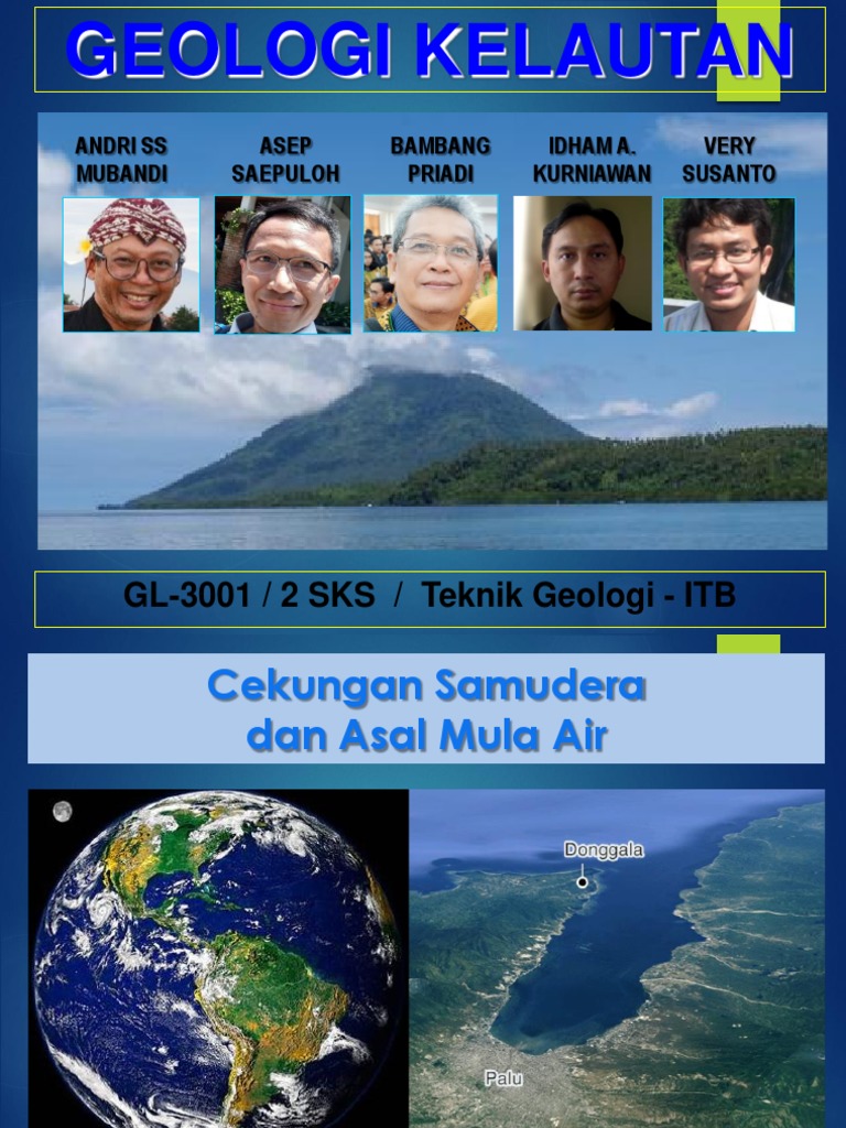 Cekungan Samudra dan Topografi Laut | PDF | Seabed | Continental Shelf