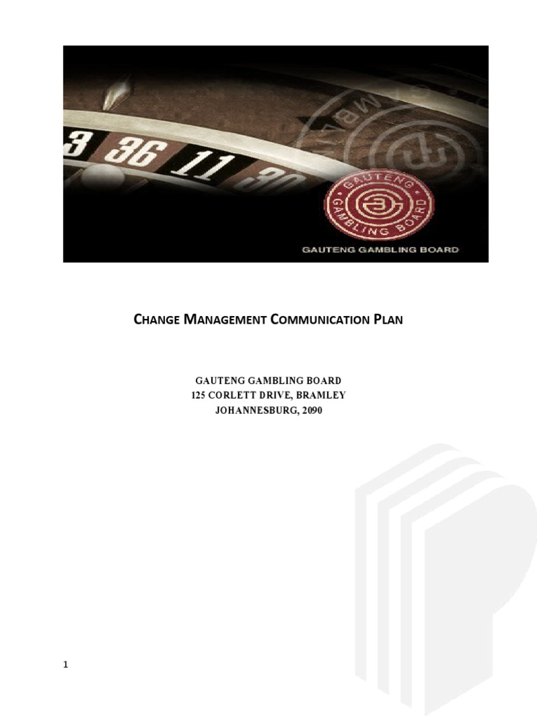 Change Management Plan | PDF