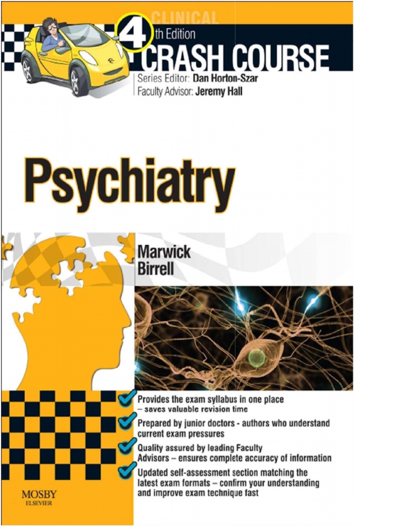 Crash Course Psychiatry 4th Edition Book Intro | PDF