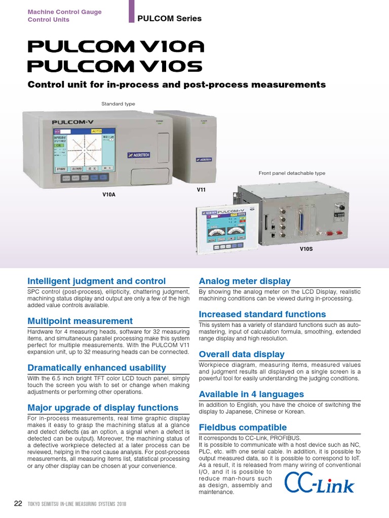Pulcom V | PDF | Input/Output | Machining