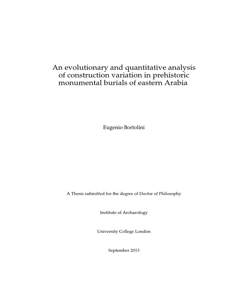 Bortolini Eugenio Thesis Corrected Editedforcopyright | PDF | Pottery
