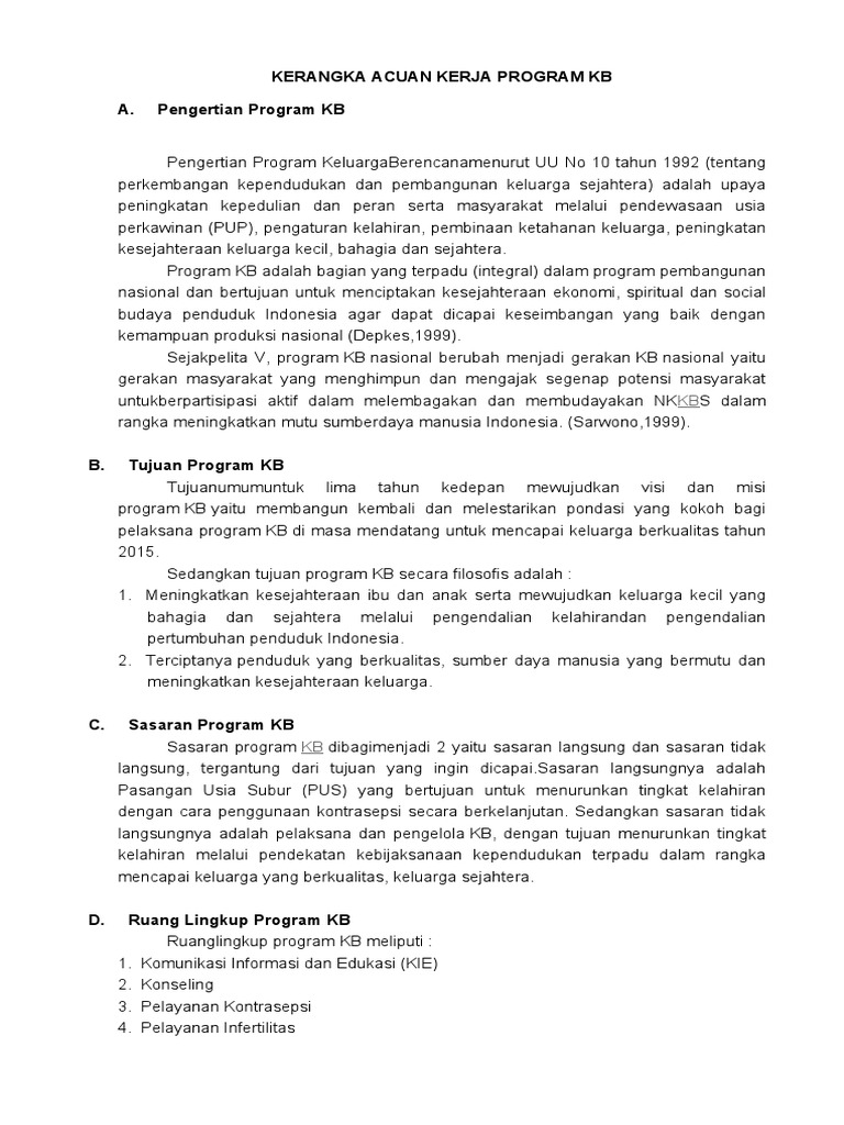 Kak KB | PDF | Pengembangan Diri