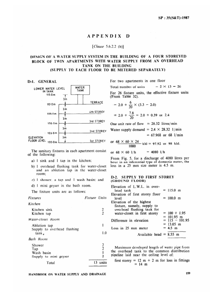 PHE CALCULATION AS PER SP35 | PDF