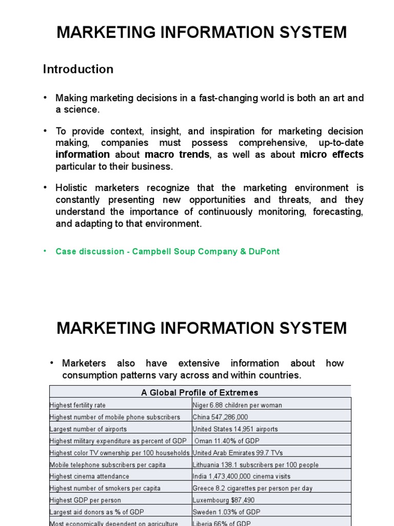 MM4 - Marketing Information System | PDF