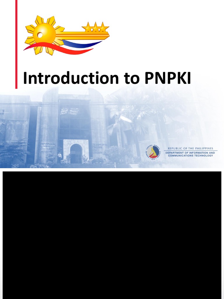 Introduction To PNPKI (Full) | PDF | Public Key Cryptography | Key ...