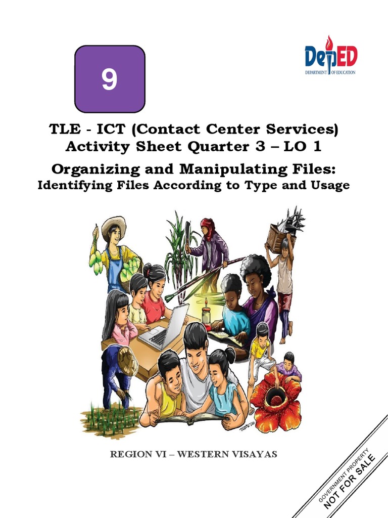 ICT ContactCenterServices 9 Q3 LAS1 FINAL | PDF | Computer File | File Format