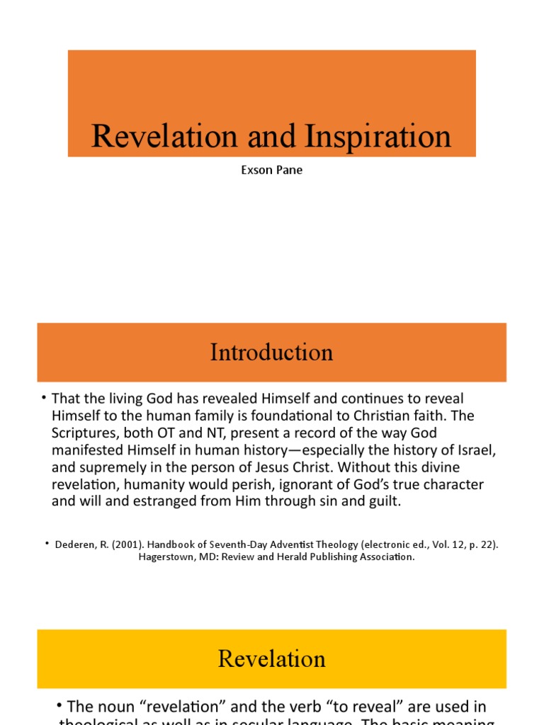 Firman Tuhan Allah | PDF | Bible | Revelation