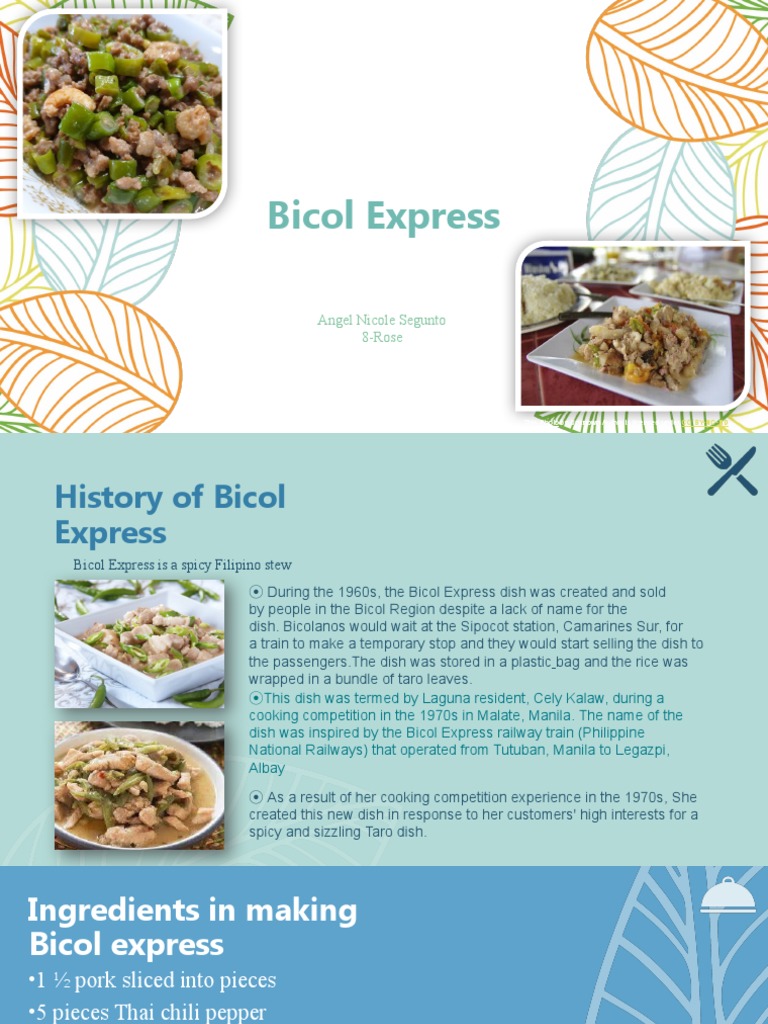 Bicol Express | PDF