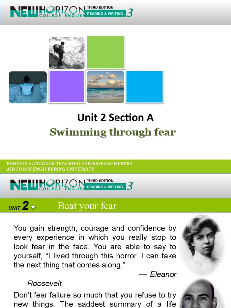 U2 Swimming Through Fear | PDF | Panic Attack | Fear