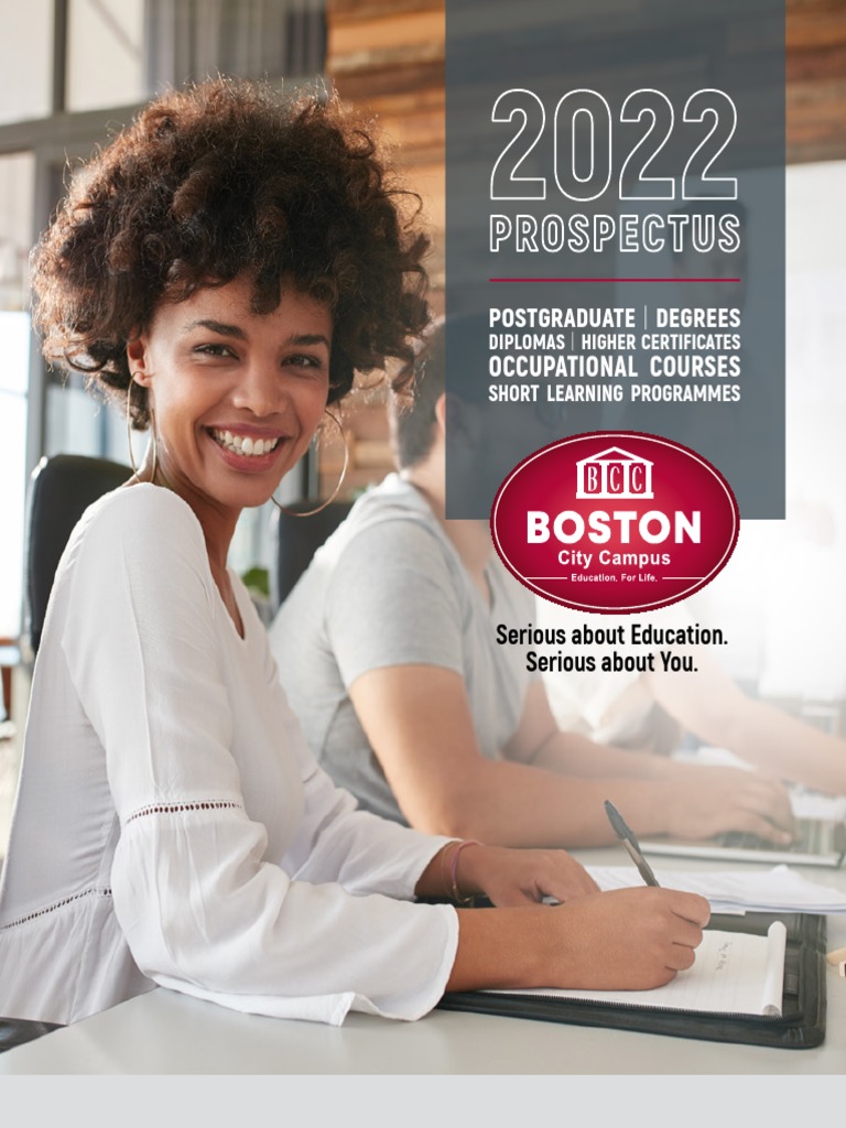 Boston City Campus 2022 Prospectus | PDF | Academic Degree | Diploma