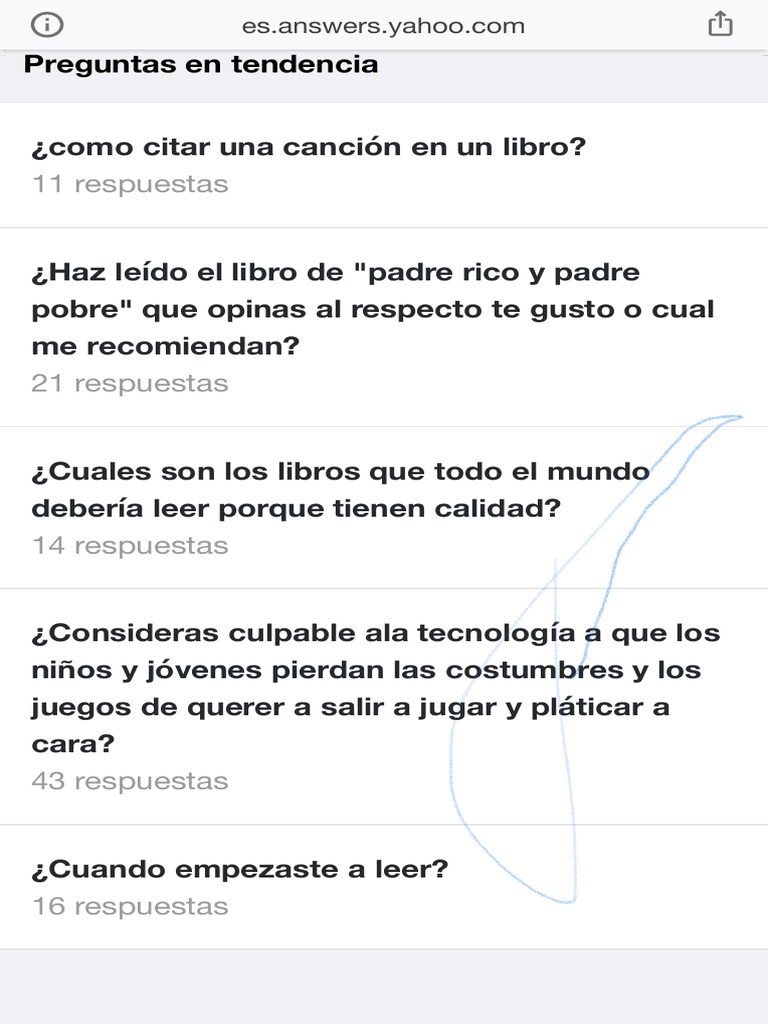 Preguntas Frecuentes sobre Libros y Lectura | PDF