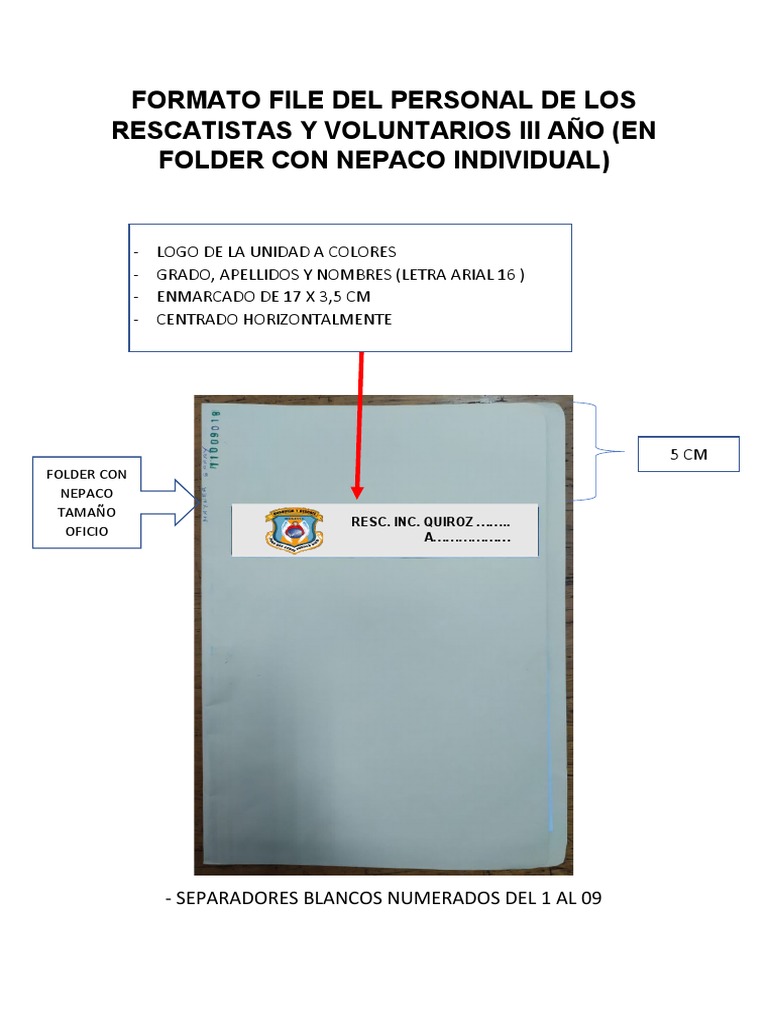 Formato File Tapa | PDF