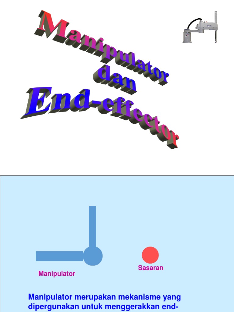 Manipulator Dan End-Effector | PDF