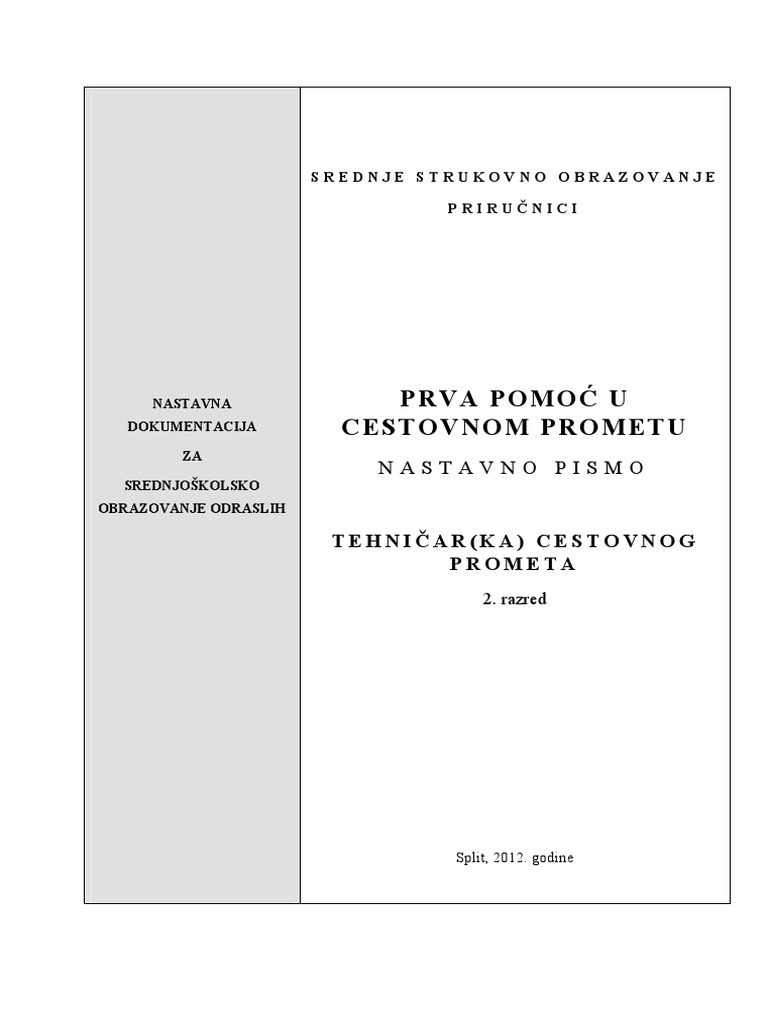 Prva Pomoc | PDF