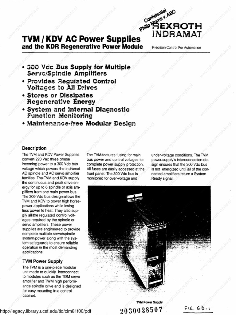 Operating Parameter Programming Module Wam 1019 Indramat Manual | PDF | Power Supply | Capacitor