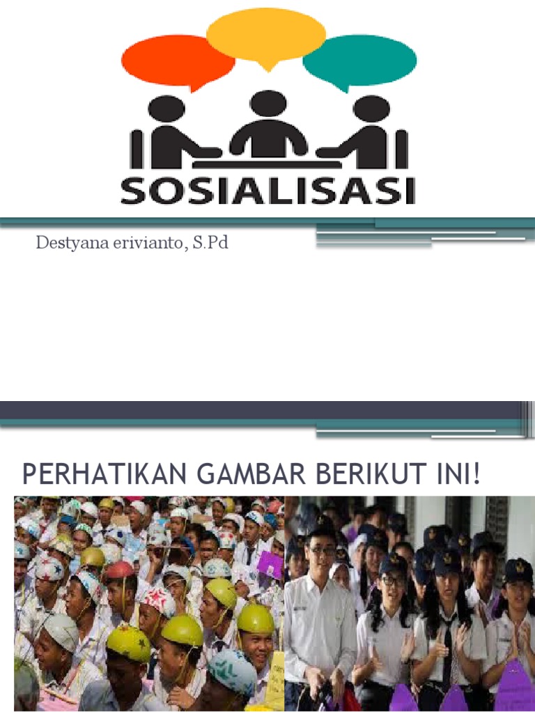 Pertemuan 3 Sosialisasi | PDF | Karier & Perkembangan | Kesehatan Holistik