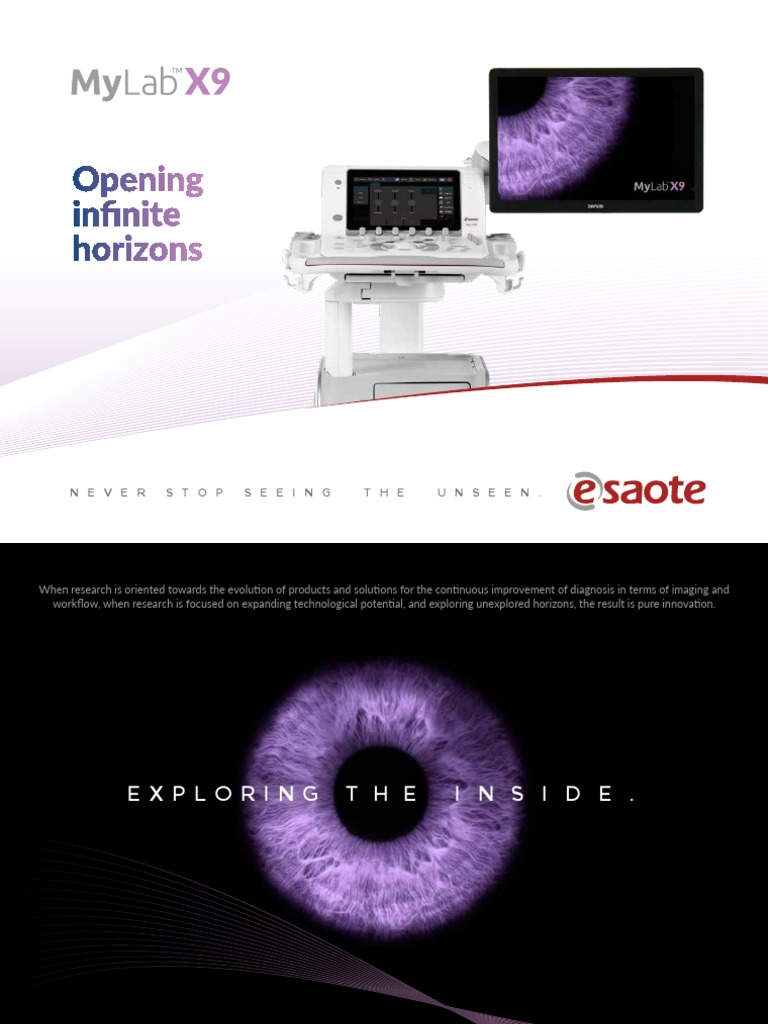 Brochure MyLab X9 MY2023 EVO1.0 E 160000294 V3 0423 LR | PDF | Medical ...