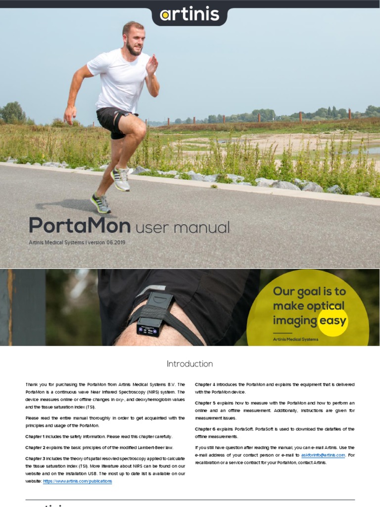 PortaMon Manual | PDF | Hemoglobin | Blood PortaMon Manual | PDF | Hemoglobin | Blood