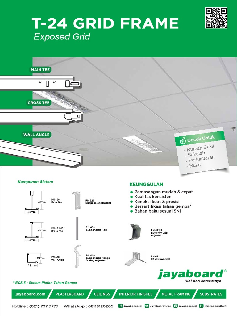 Brosur Jayabms T-24 Grid Frame | PDF