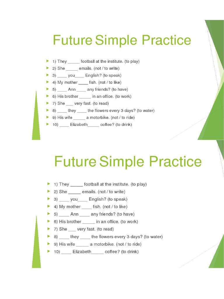 Future Simple | PDF