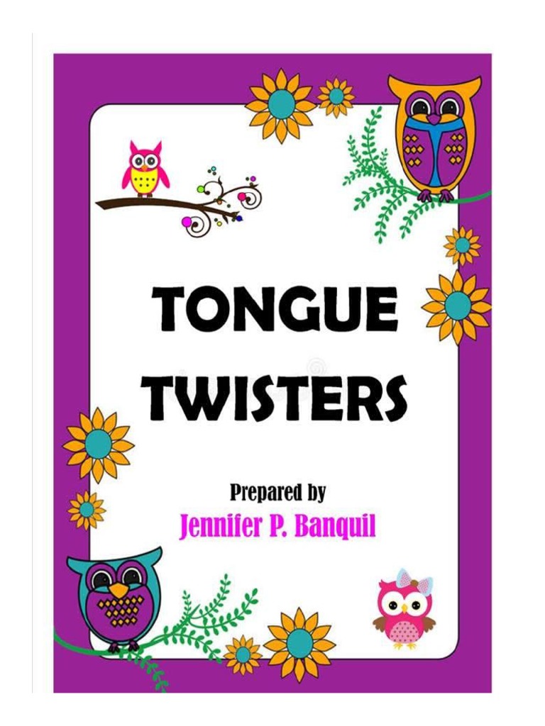 Tongue Twisters | PDF