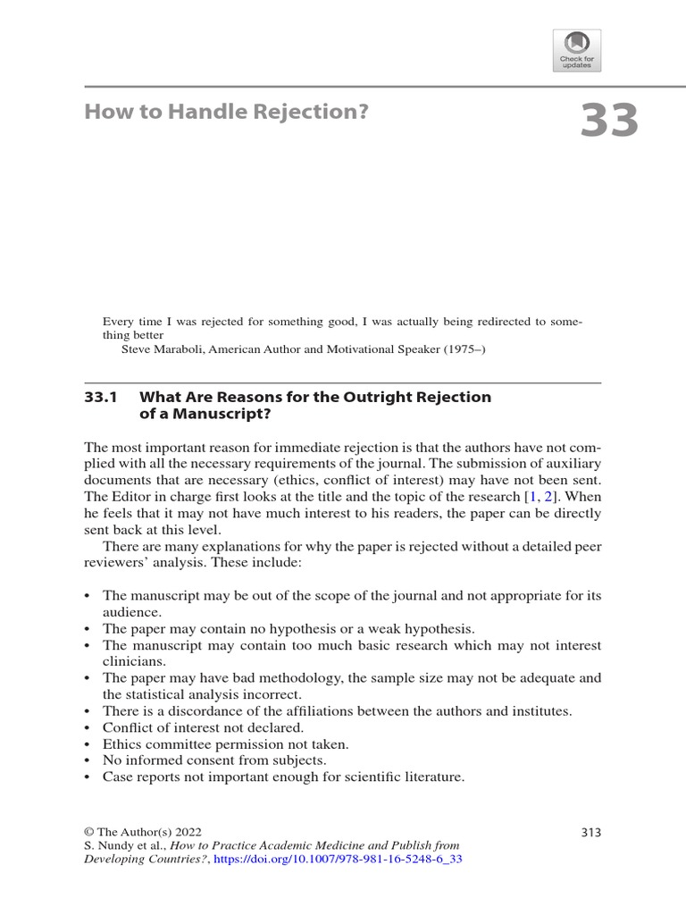 How To Handle Rejection | PDF | Creative Commons | Creative Commons License