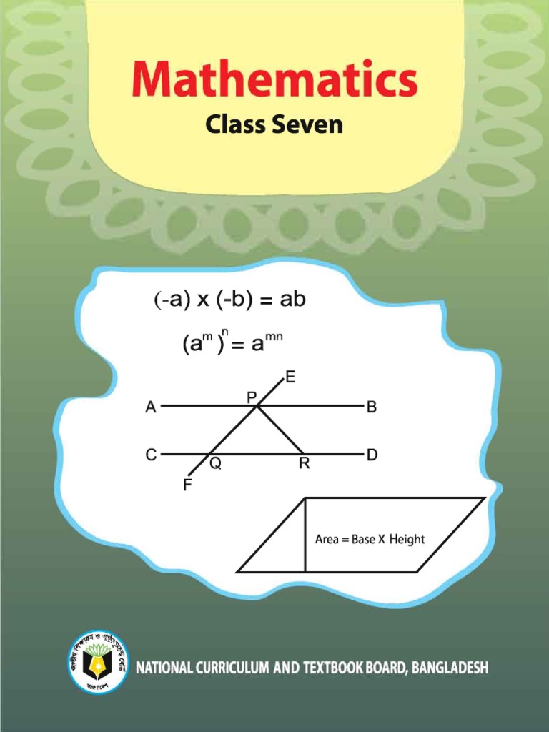 Class-7- Math English Version | PDF