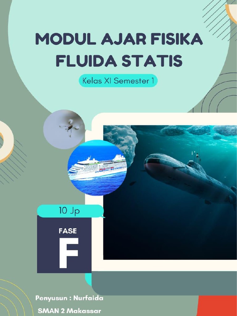 Modul Ajar Fisika Materi Fluida Statis | PDF