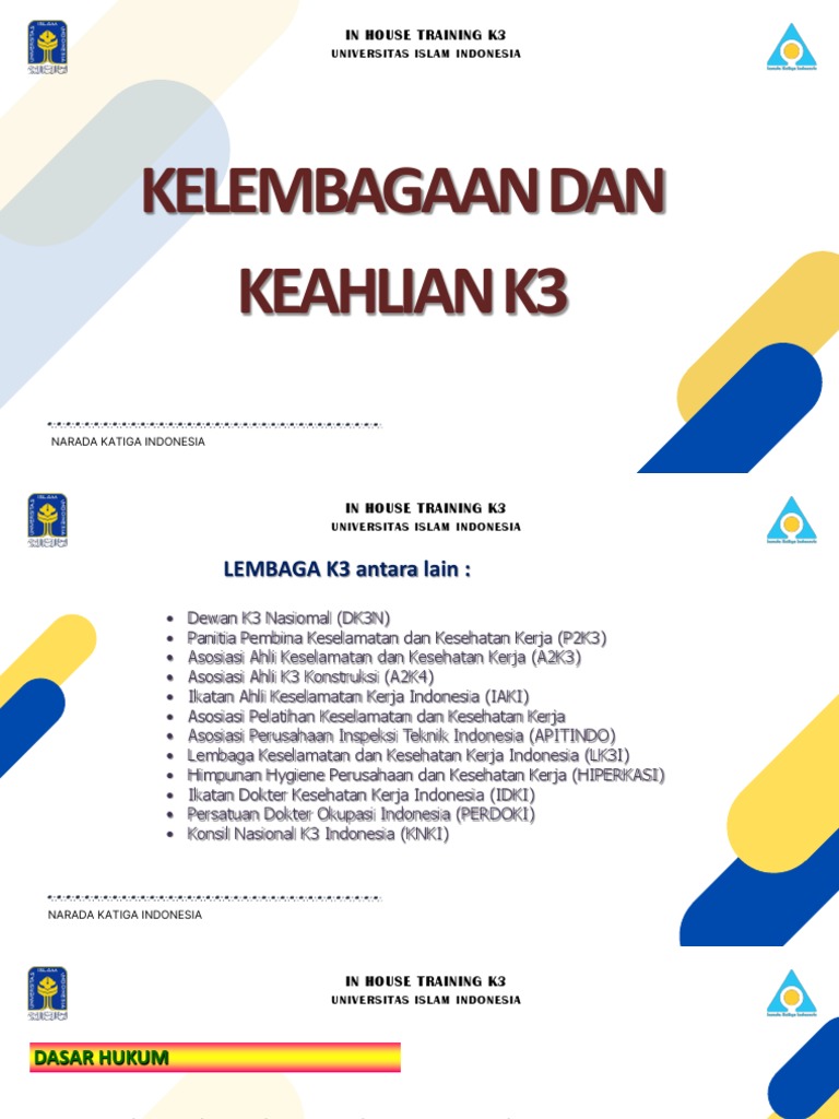 Pelatihan K3 Narada Katiga Indonesia | PDF