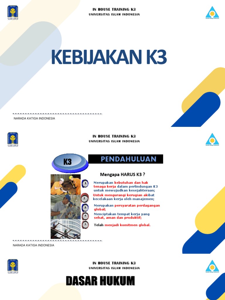 90 Materi Kebijakan K3 | PDF
