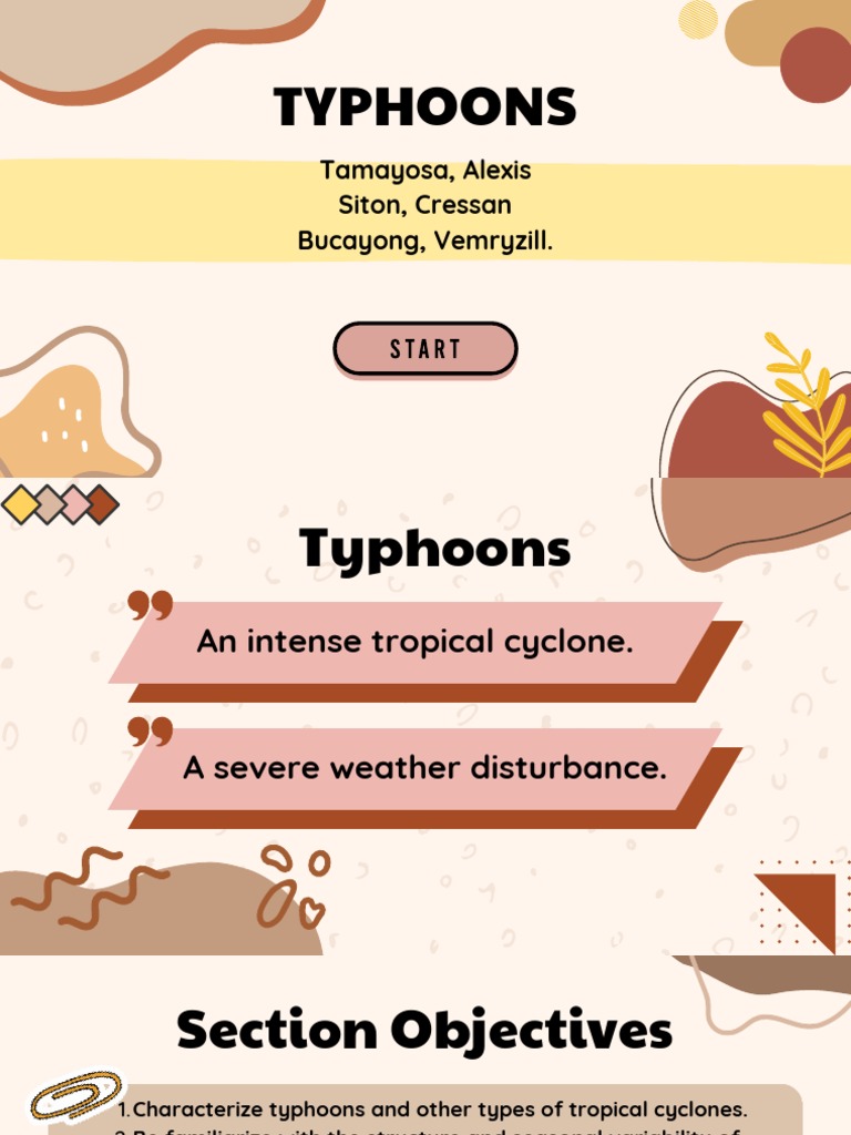 Typhoons | PDF | Tropical Cyclones | Eye (Cyclone)