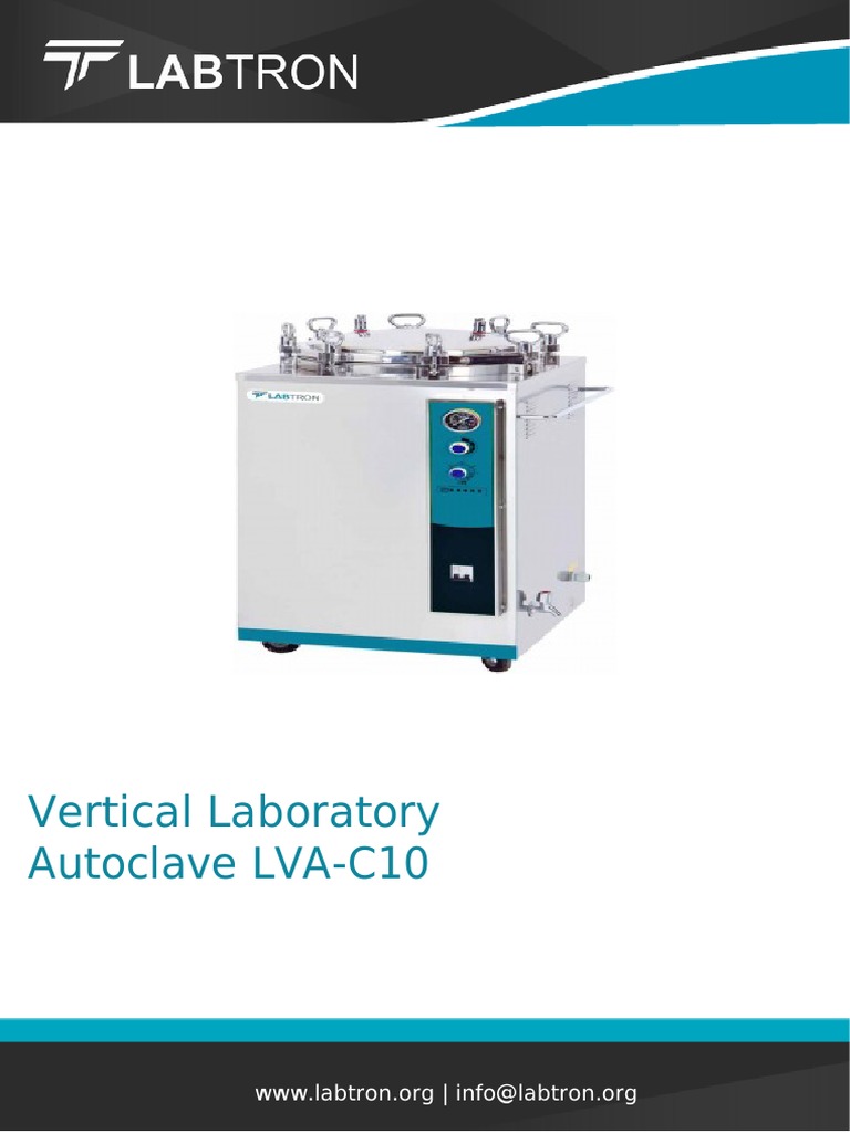 Vertical Laboratory Autoclave | PDF