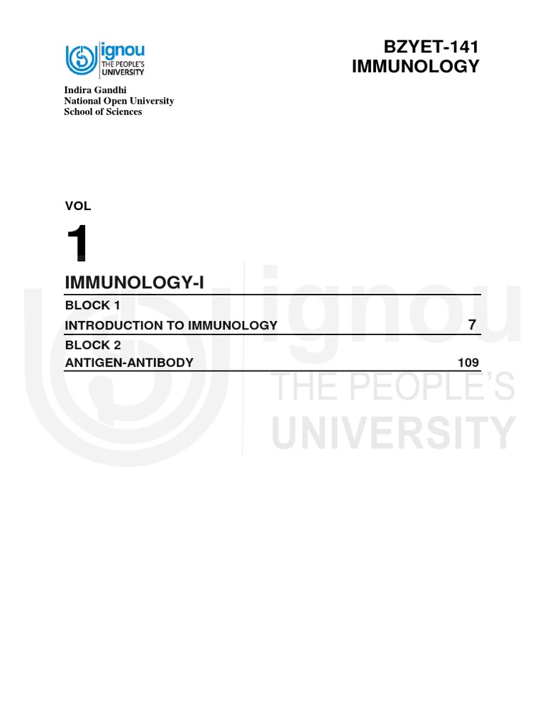 Introduction to Immunology Concepts | PDF | Immune System | Adaptive ...