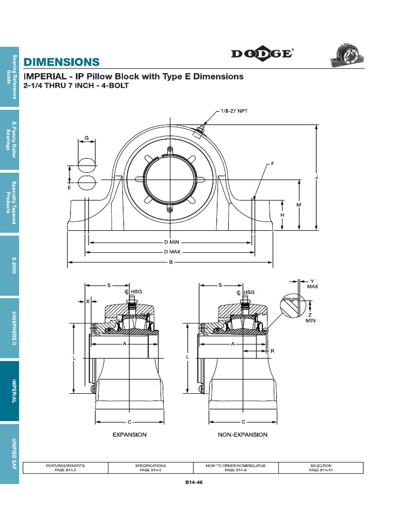 Catalogue EP4B-IP-315R Dodge | PDF