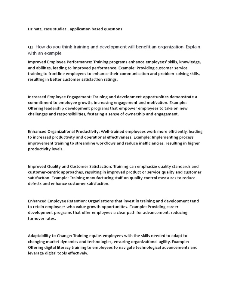 HR - Case Studies | PDF | Recruitment | Sales