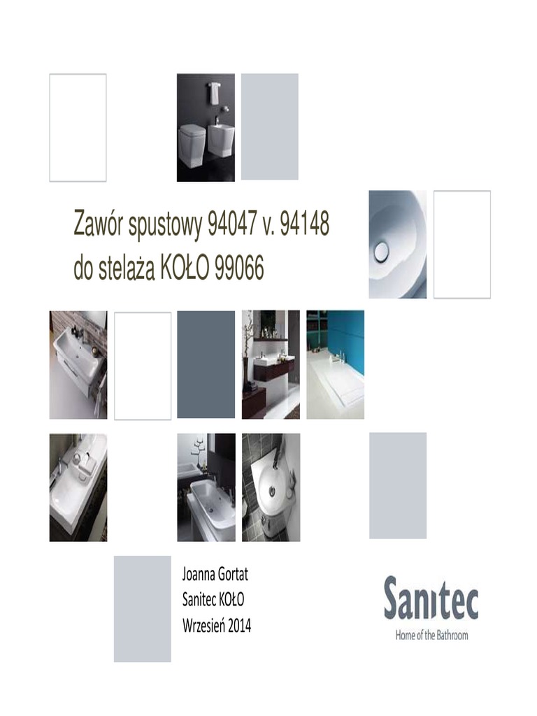 Instrukcja Obslugi Zawor 94148000 | PDF