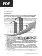 MOU Example TRAINING PROGRAM | PDF | Employment | Memorandum Of ...