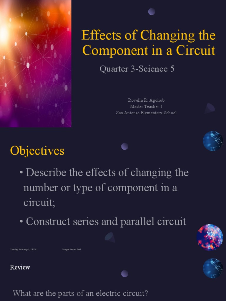 Q3sci5 Series And Parallel Circuit Pdf Series And Parallel Circuits