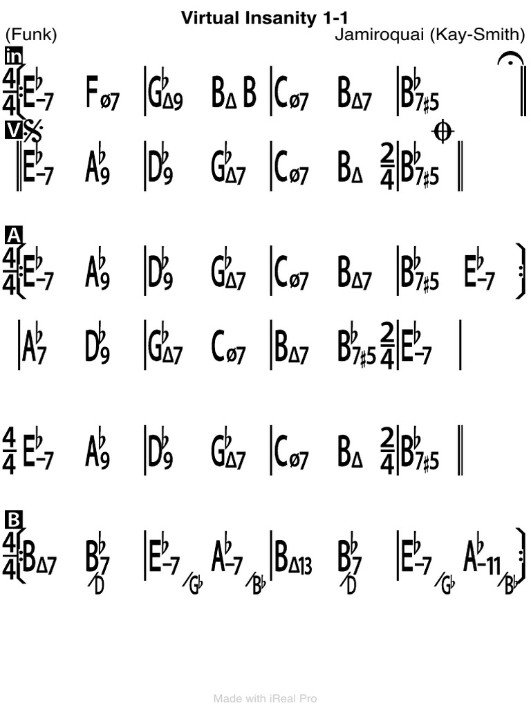 Virtual Insanity | PDF