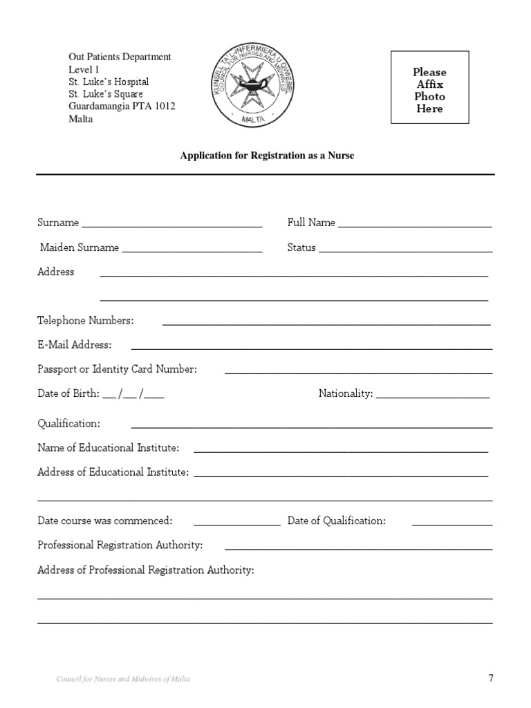 Application With CNM Non EU 7 8 | PDF | Nursing | Identity Document